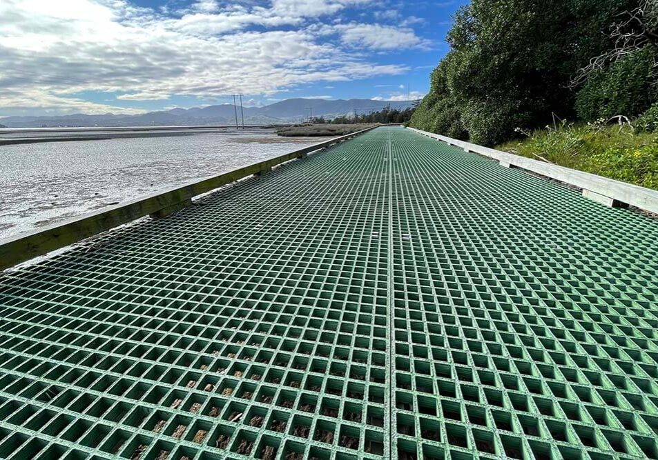 Grating Solution for Wetlands - FRP Products NZ